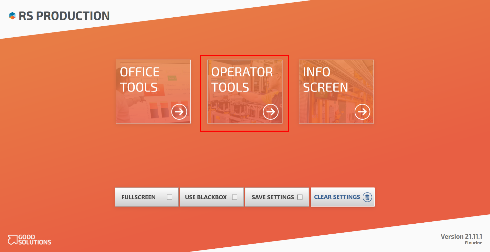 Log in to Operator Tools for the first time