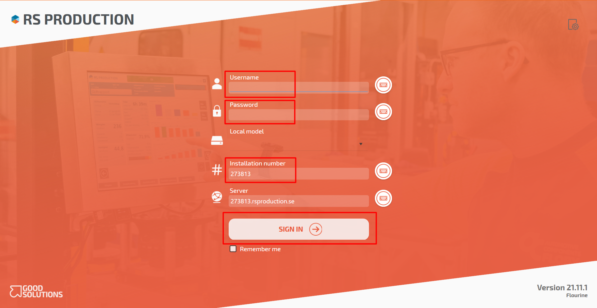 Log in to Operator Tools for the first time
