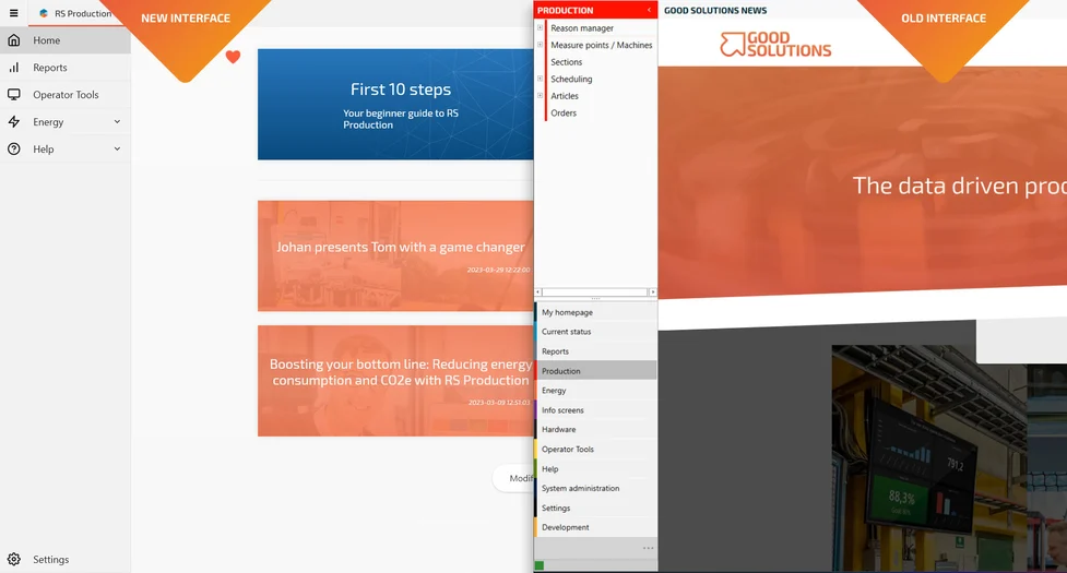 Discover our new modern UI